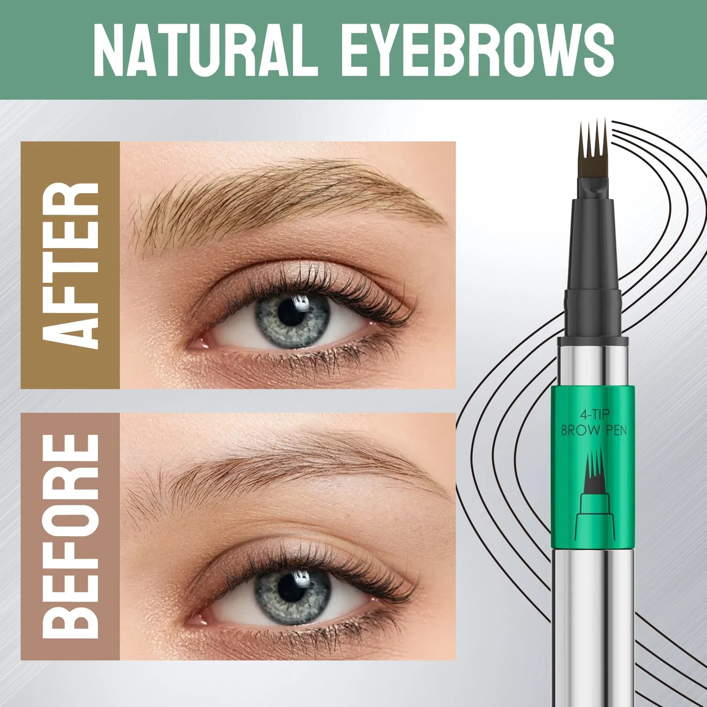 NEW 3D Hair-Stroke Eyebrow Pen — Natural Brows in Seconds – Oeashine